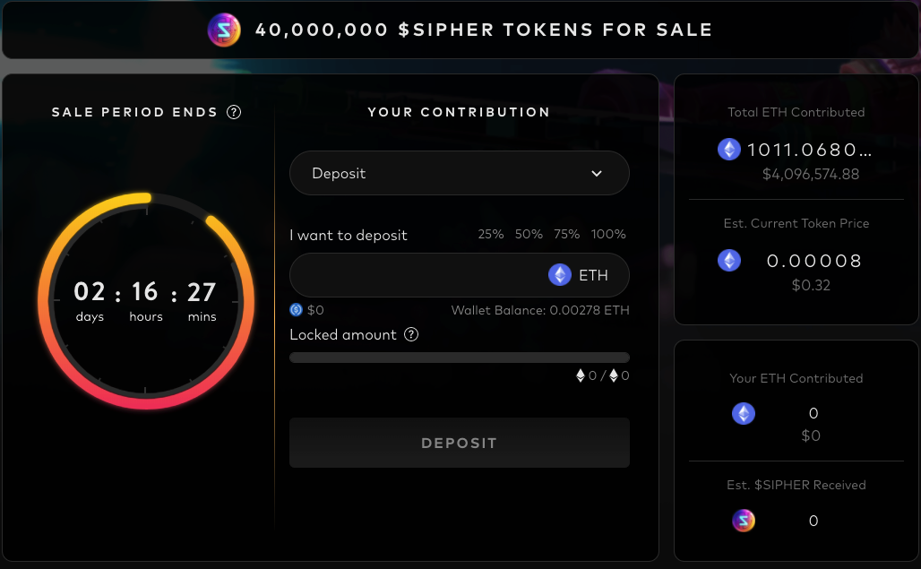Sipher: What It Is And How To Buy? | DEXterlab